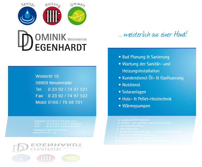 Dominik Degenhardt - Sanitär-Heizung-Umwelt